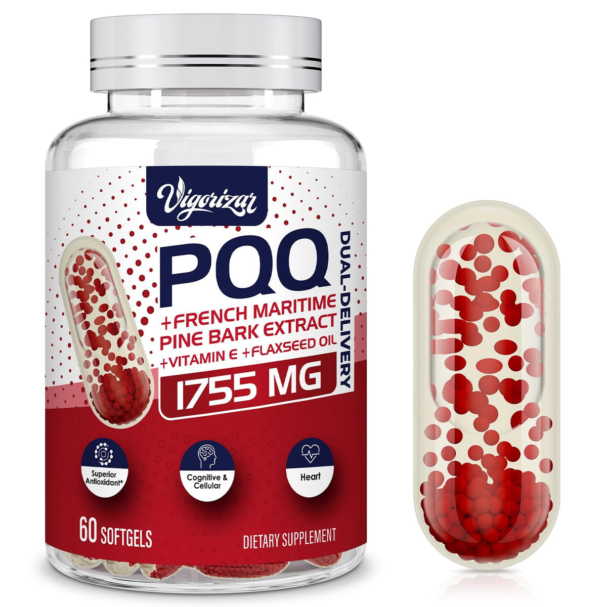Pycnogenol PQQ antioxidant benefits