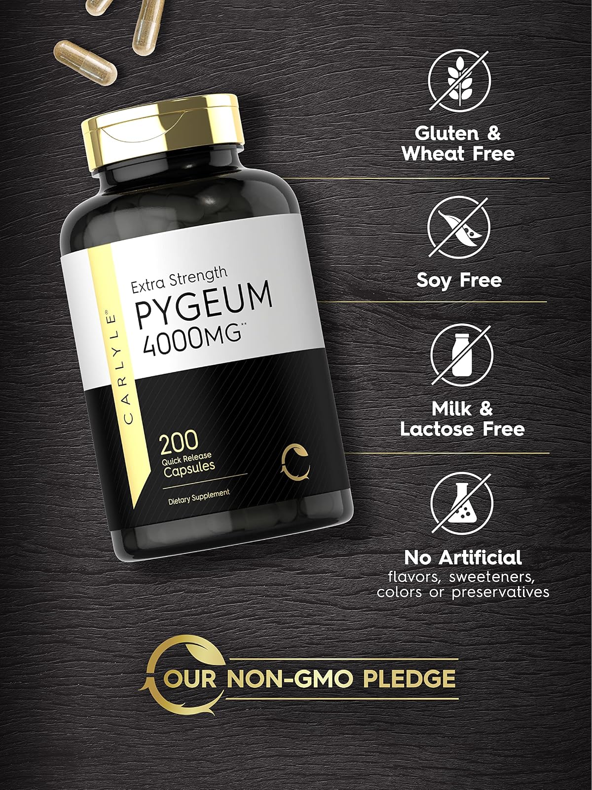 Pygeum Africanum bark for urinary support