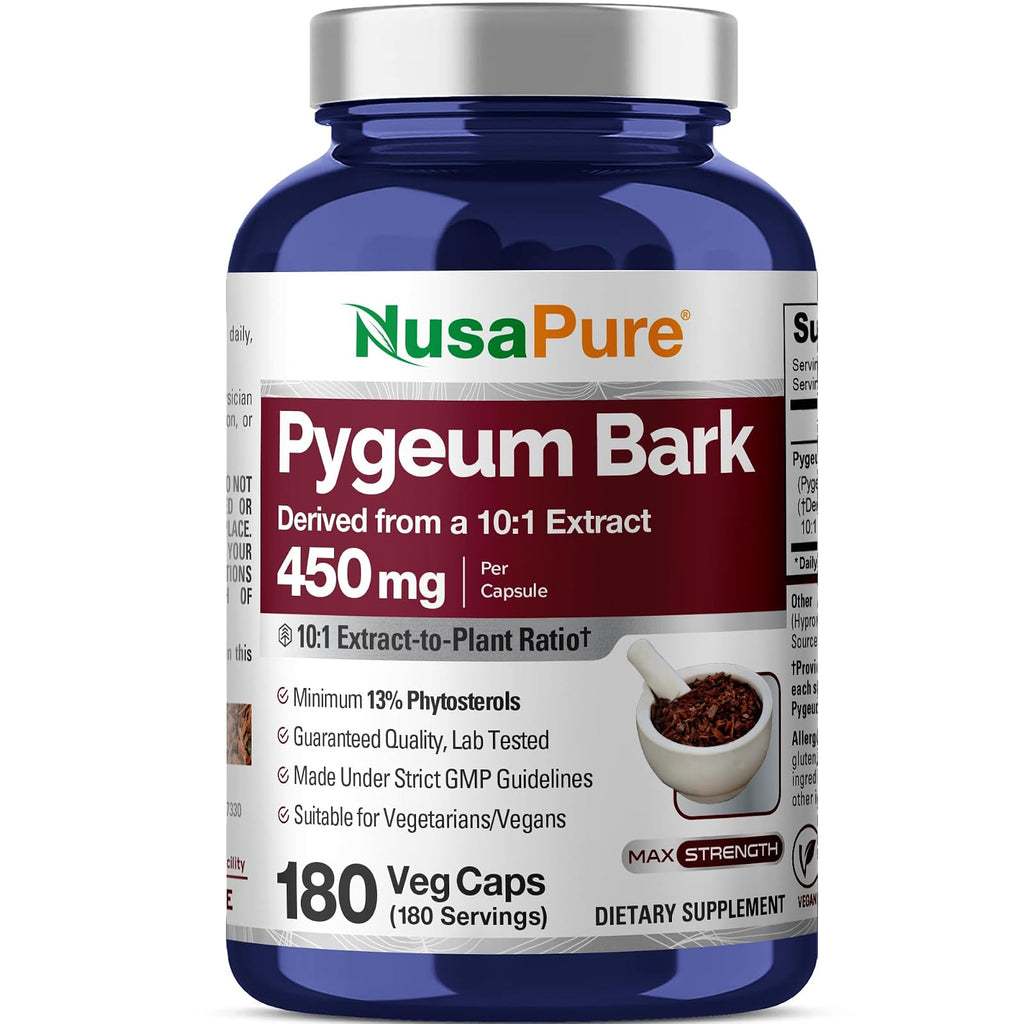 Pygeum Bark 450 mg capsules