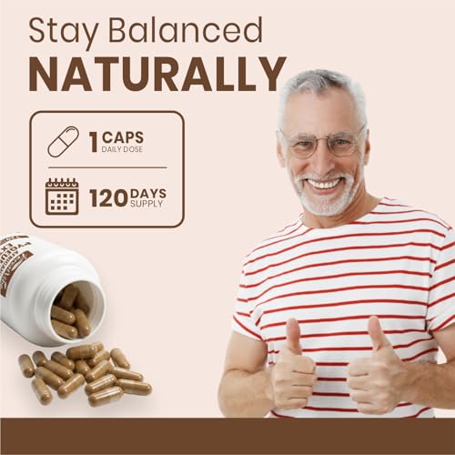 Pygeum vegan capsules for men