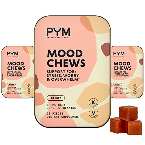 PYM Berry Mood Chews for stress relief