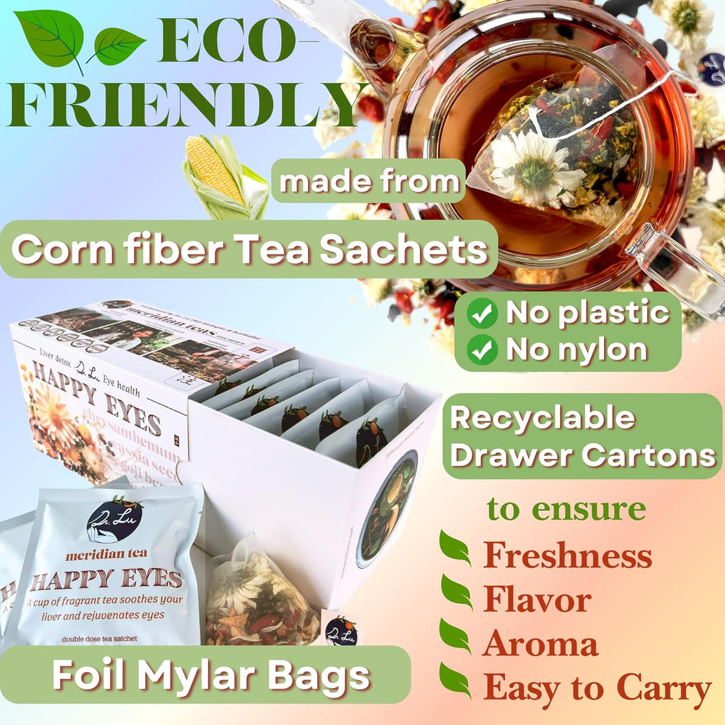 Pyramid bags for easy brewing