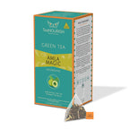 Pyramid tea bags for freshness