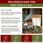 Pyramid Tulsi tea bags 50 count