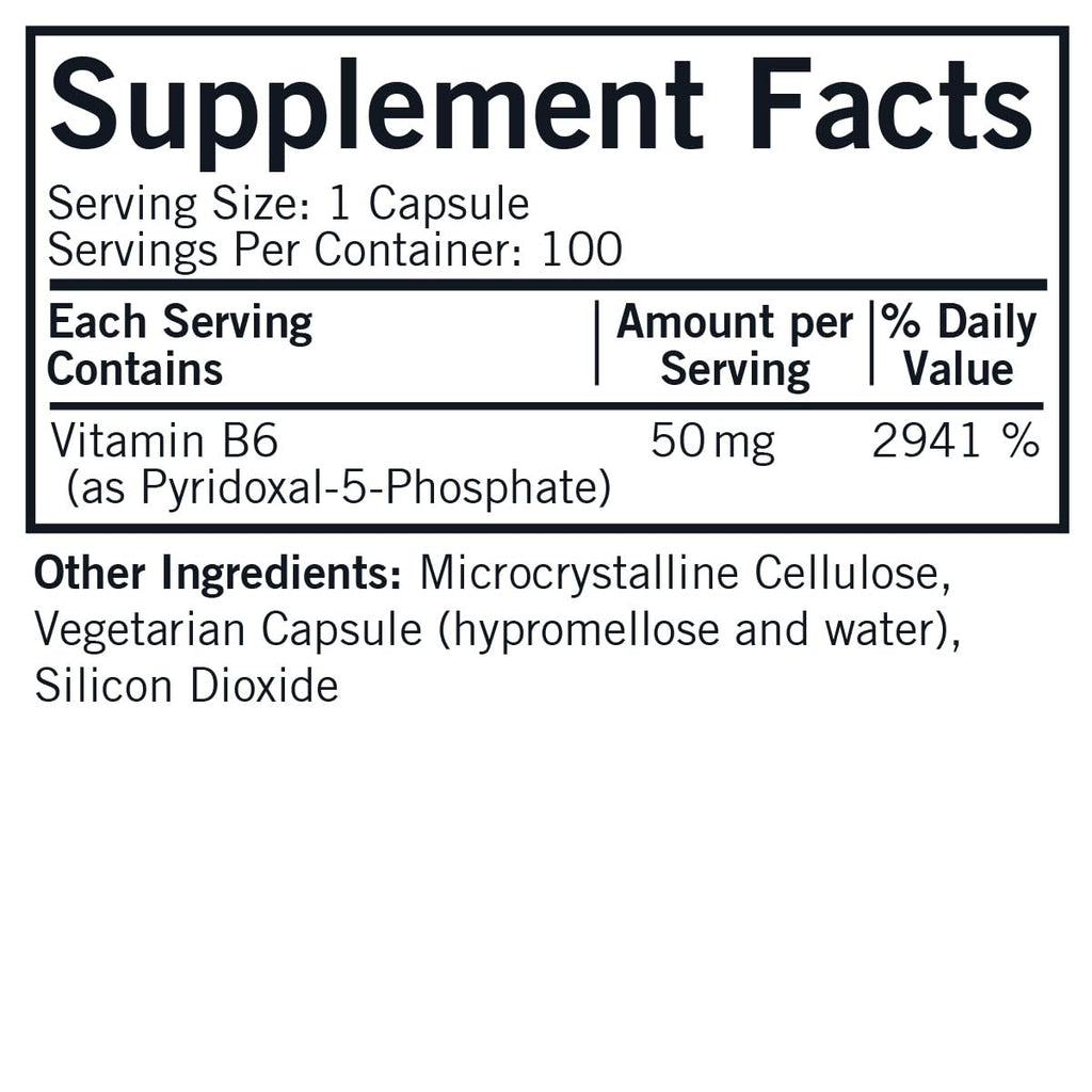 Pyridoxal 5-Phosphate health benefits