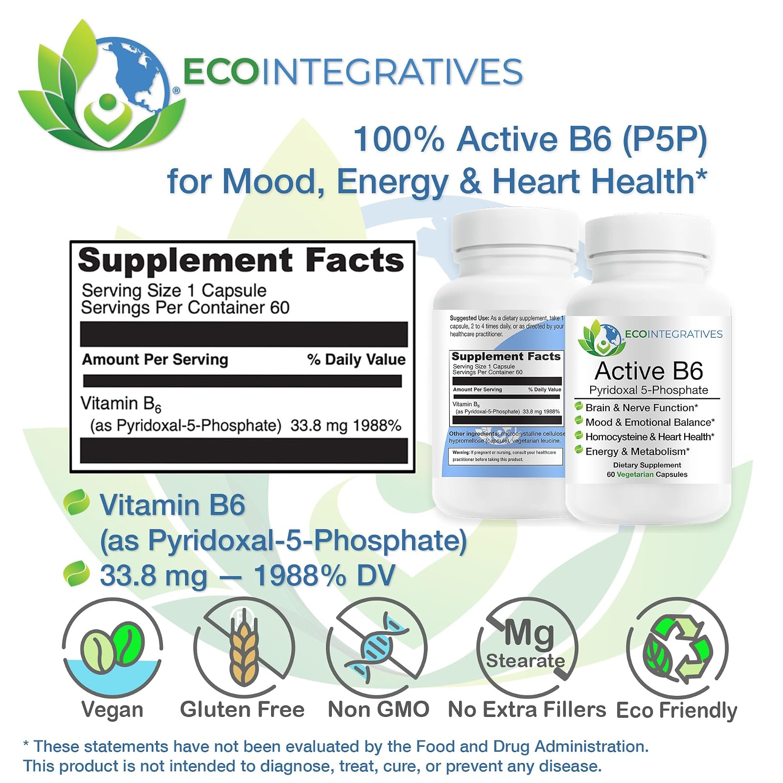 Pyridoxal-5-Phosphate health support