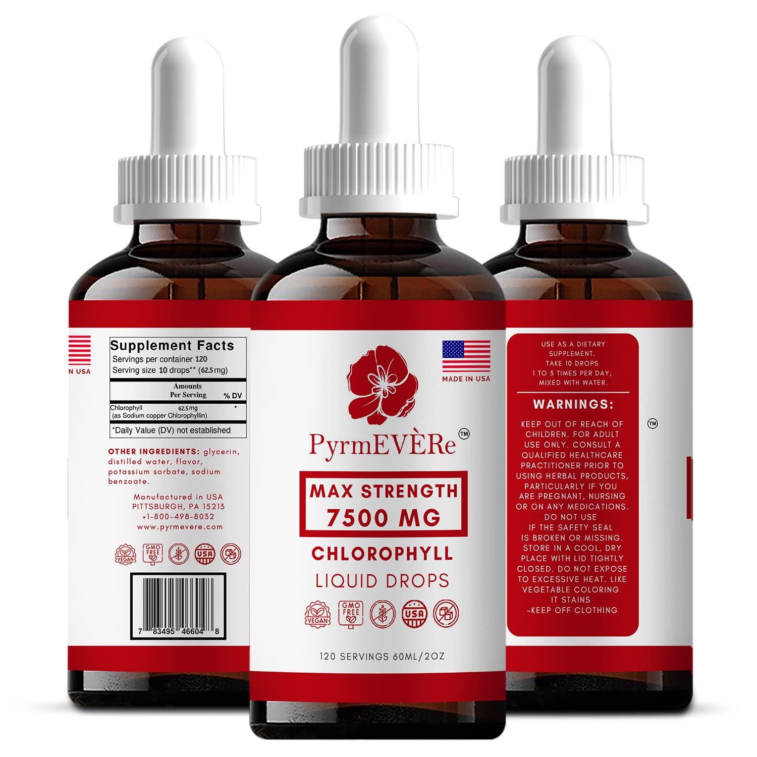 PyrmEVERe chlorophyll liquid drops