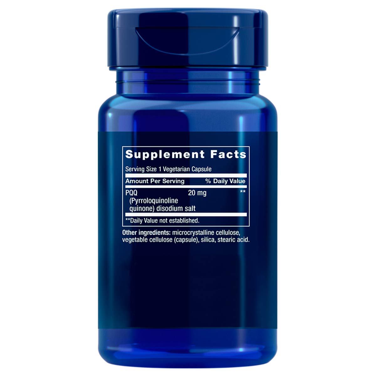 Pyrroloquinoline quinone capsules for antioxidant protection