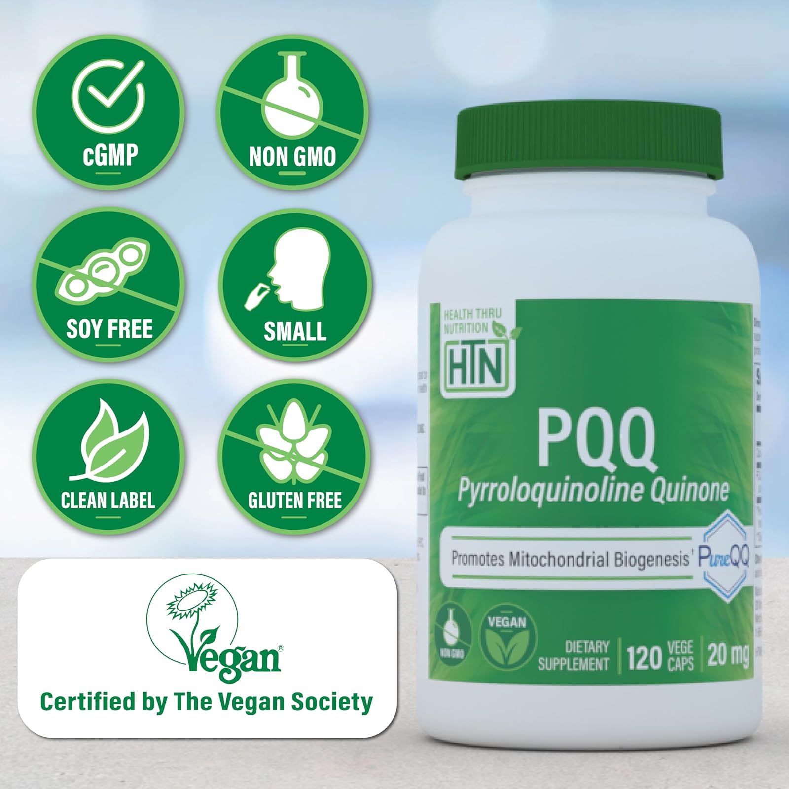 Pyrroloquinoline Quinone for heart health