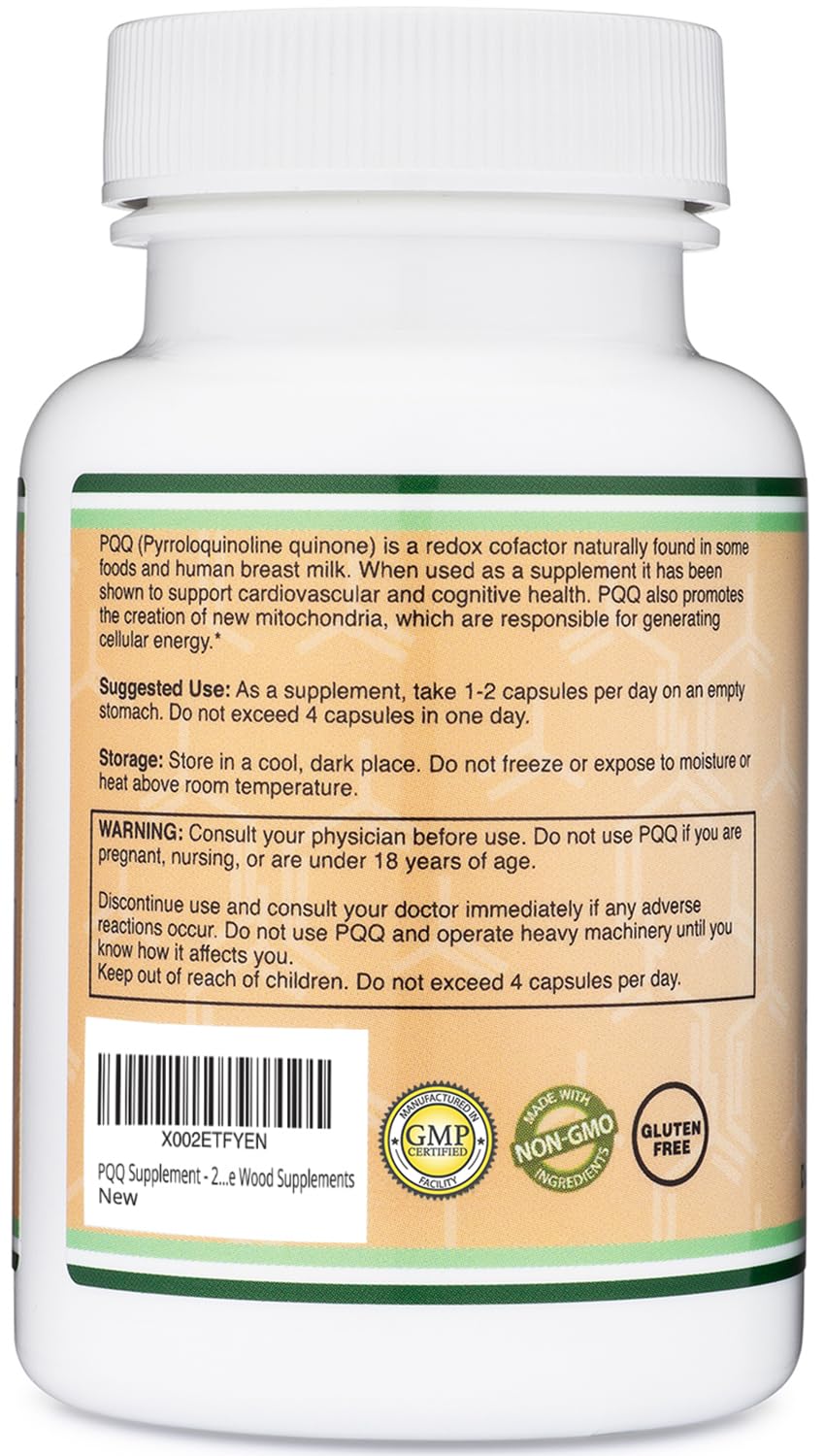 Pyrroloquinoline Quinone health benefits
