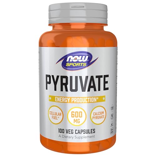 Pyruvate capsules for energy boost
