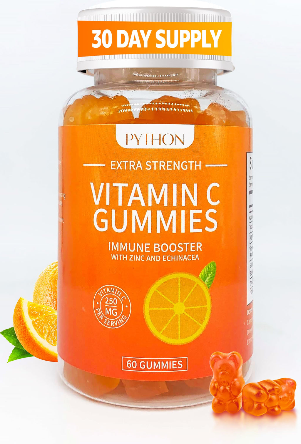 Python Vitamin C immunity support gummies