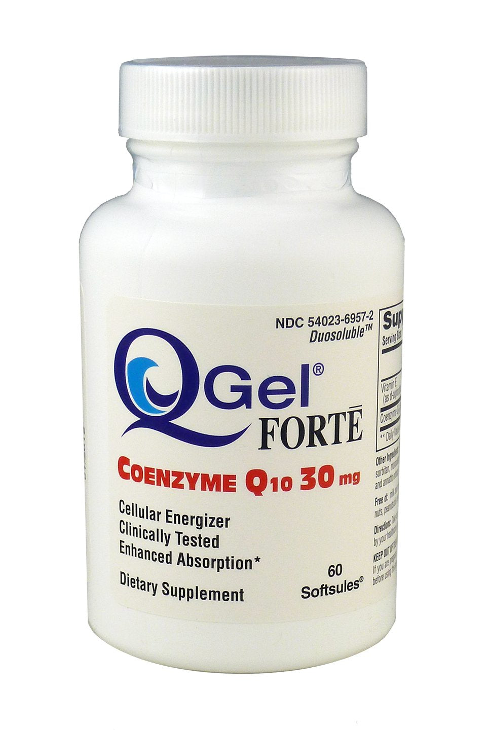 Q-Gel Forte CoQ10 softgels for energy