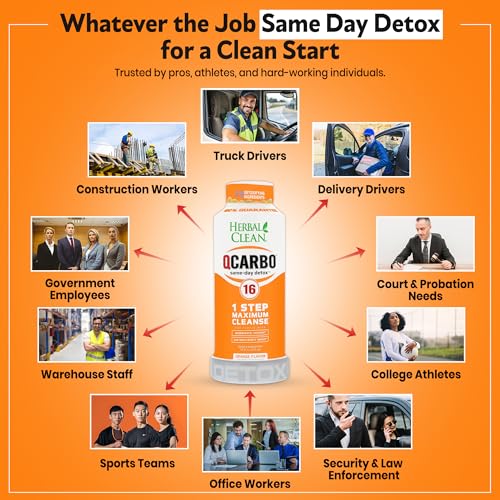Qcarbo16 cleanse drink in orange flavour
