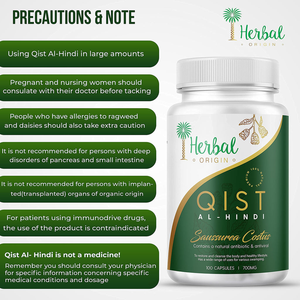 Qist Al-Hindi capsules for daily health