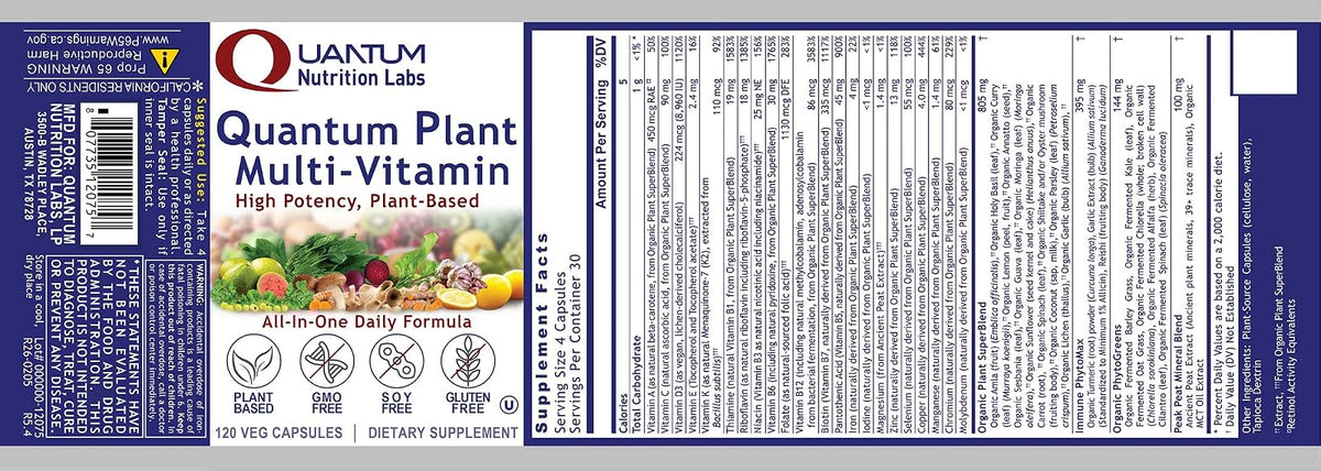 QNL Quantum vitamins for vitality