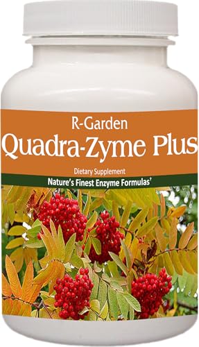 Quadra-Zyme Plus digestive support capsules