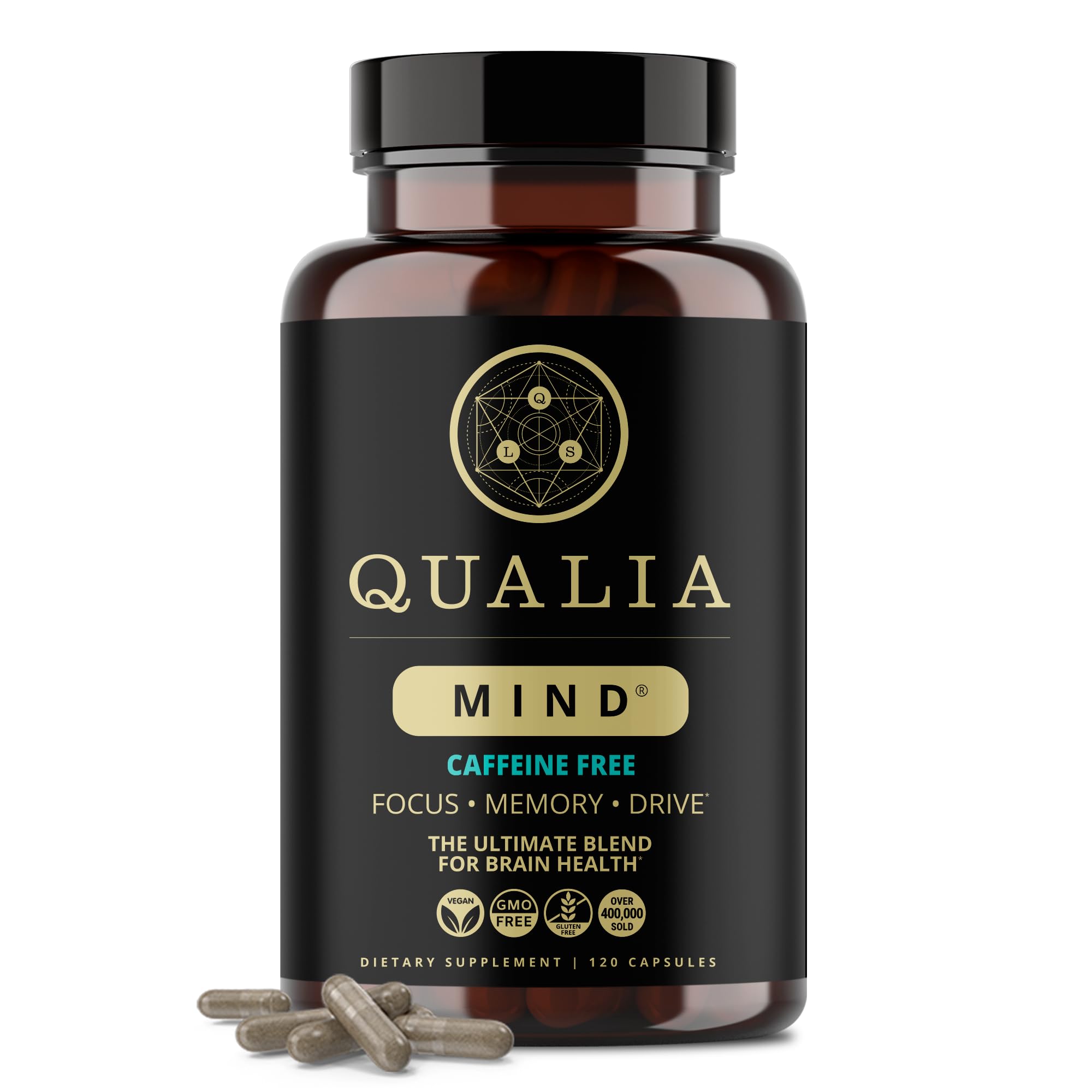 Qualia Mind caffeine-free brain supplement