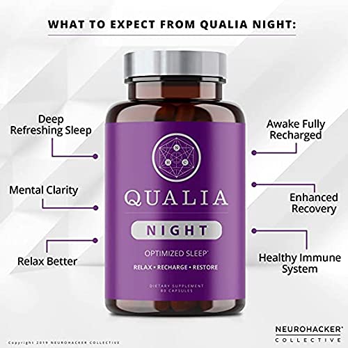 Qualia Night for restful sleep support