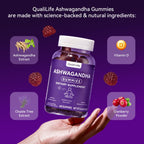 QualiLife Ashwagandha gummies for mood support