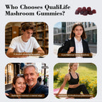 QualiLife Lion's Mane gummies for cognitive health