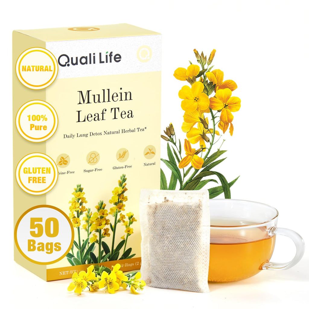QualiLife Mullein Leaf tea bags