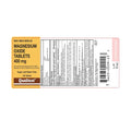 Qualitest Magnesium Oxide supplement for muscle health