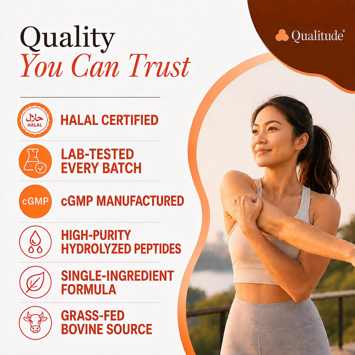 QUALITUDE collagen for beauty routine