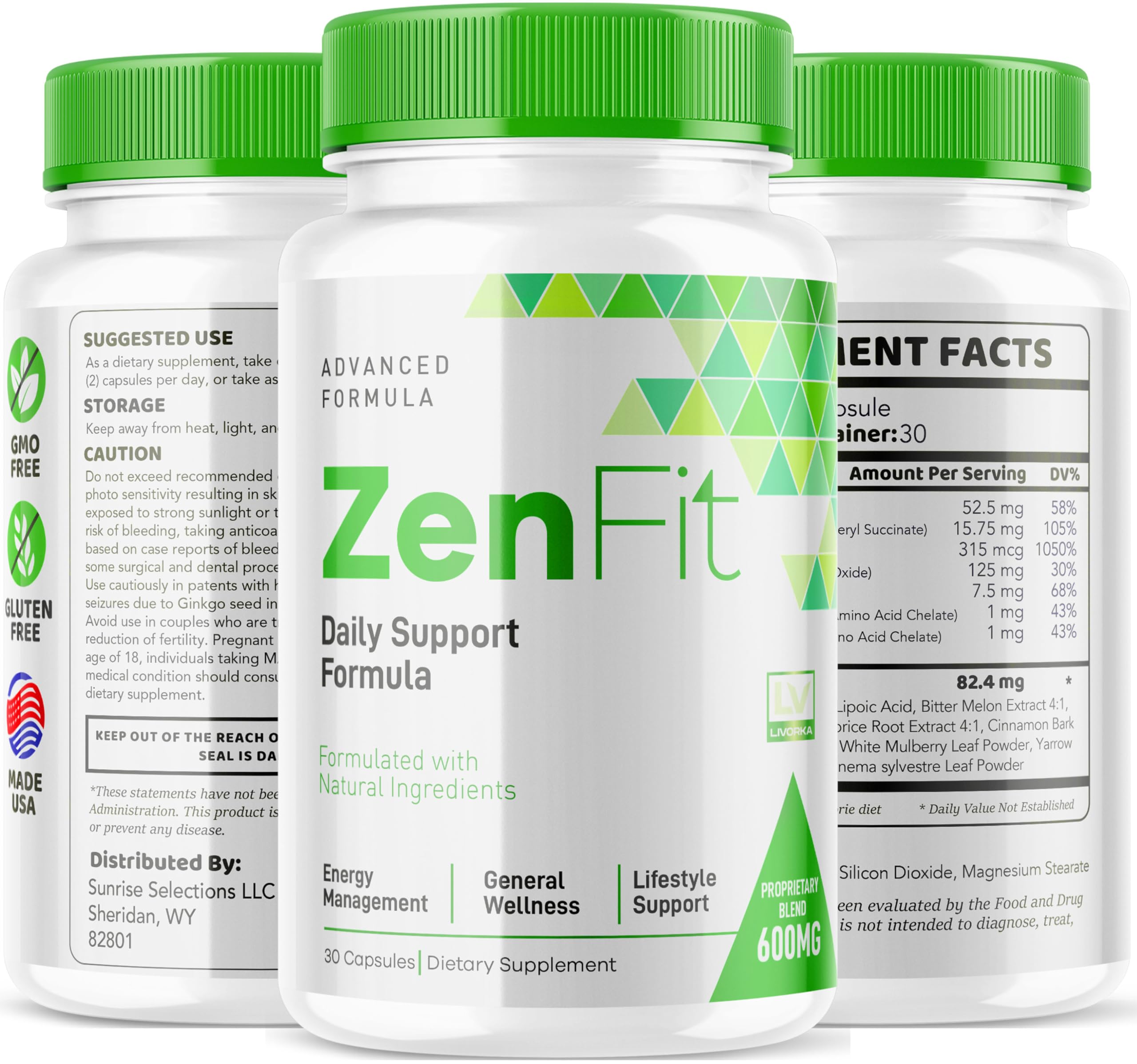 Quality blended vitamins for vitality