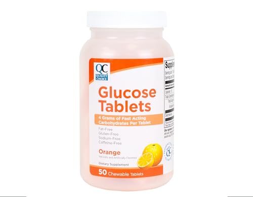 Quality Choice glucose tablets for energy