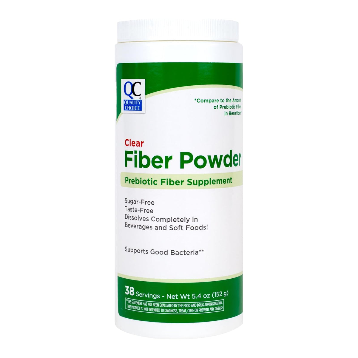 Quality Choice prebiotic fiber powder