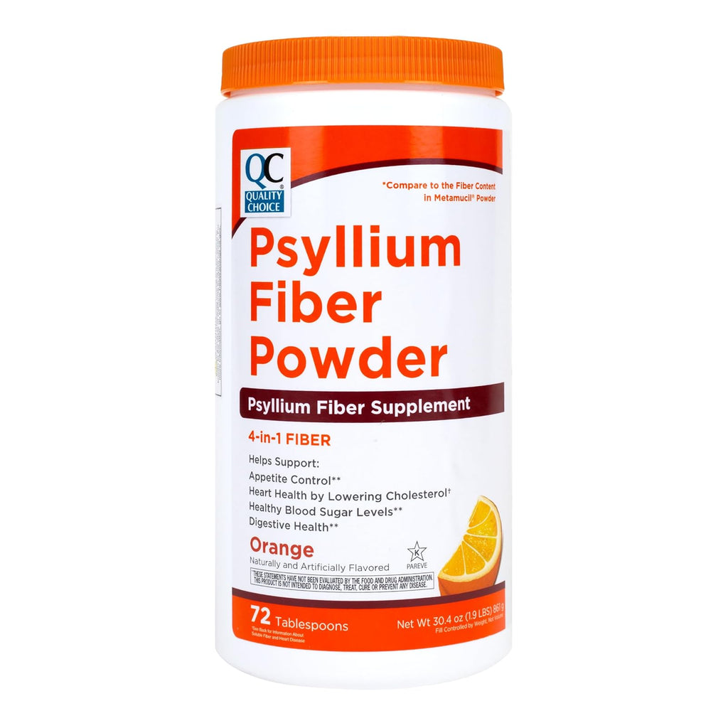 Quality Choice psyllium fiber benefits