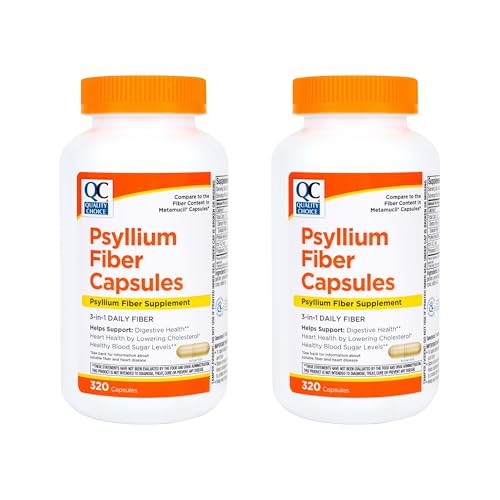 Quality Choice psyllium fiber capsules