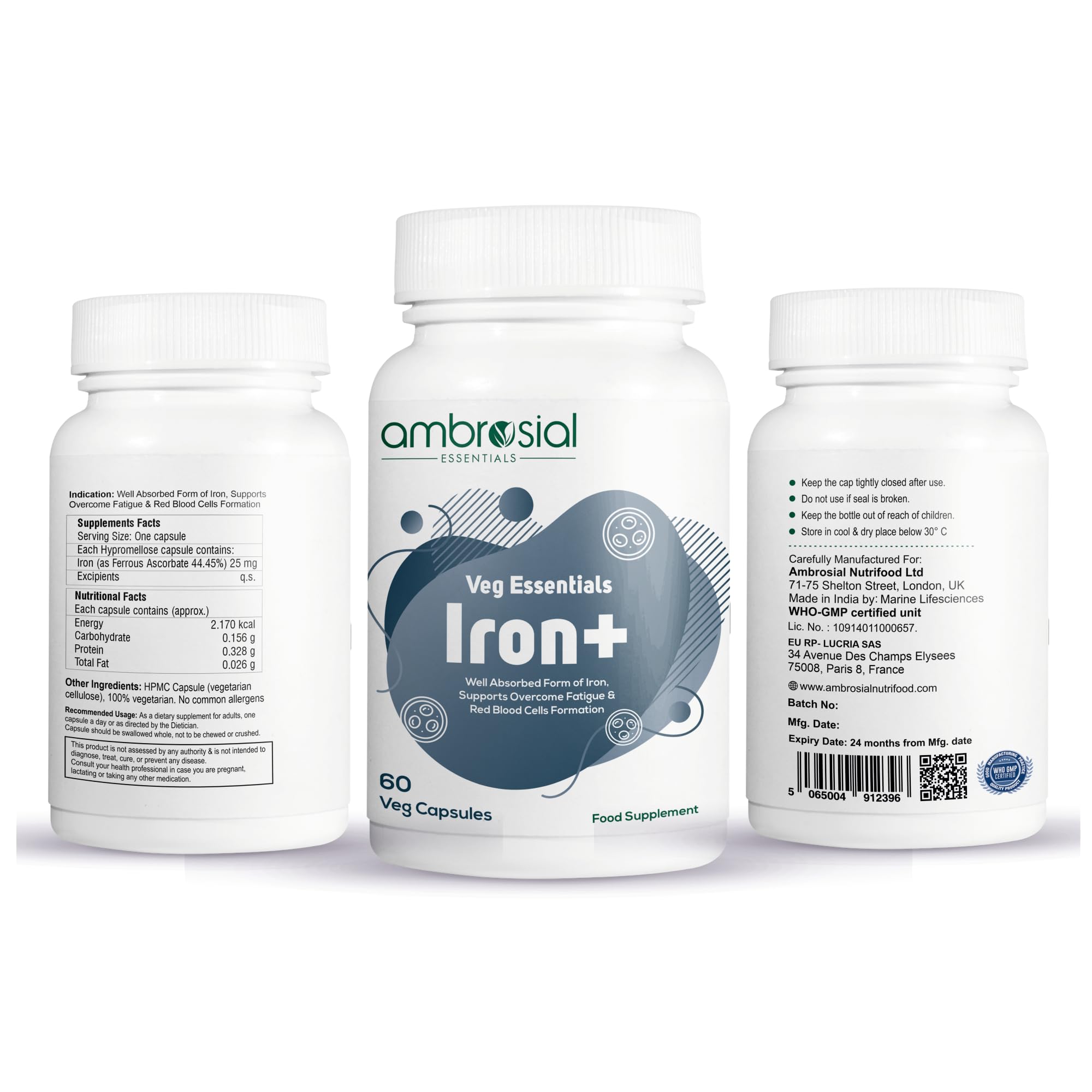 Quality iron supplement for men