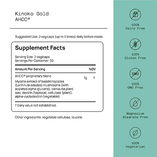 Quality of Life Kinoko Gold capsules
