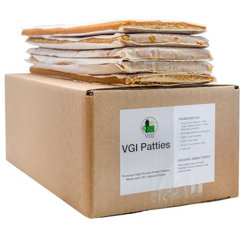 quality pollen patties for beekeepers