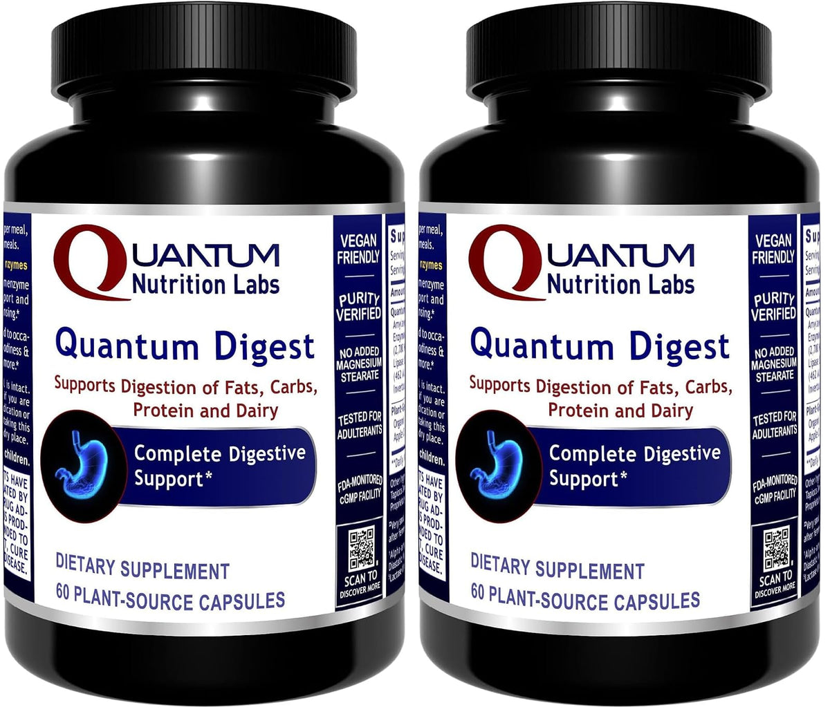 Quantum Digest vegetarian capsules for digestion