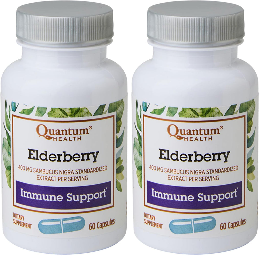 Quantum Health elderberry capsules for immunity