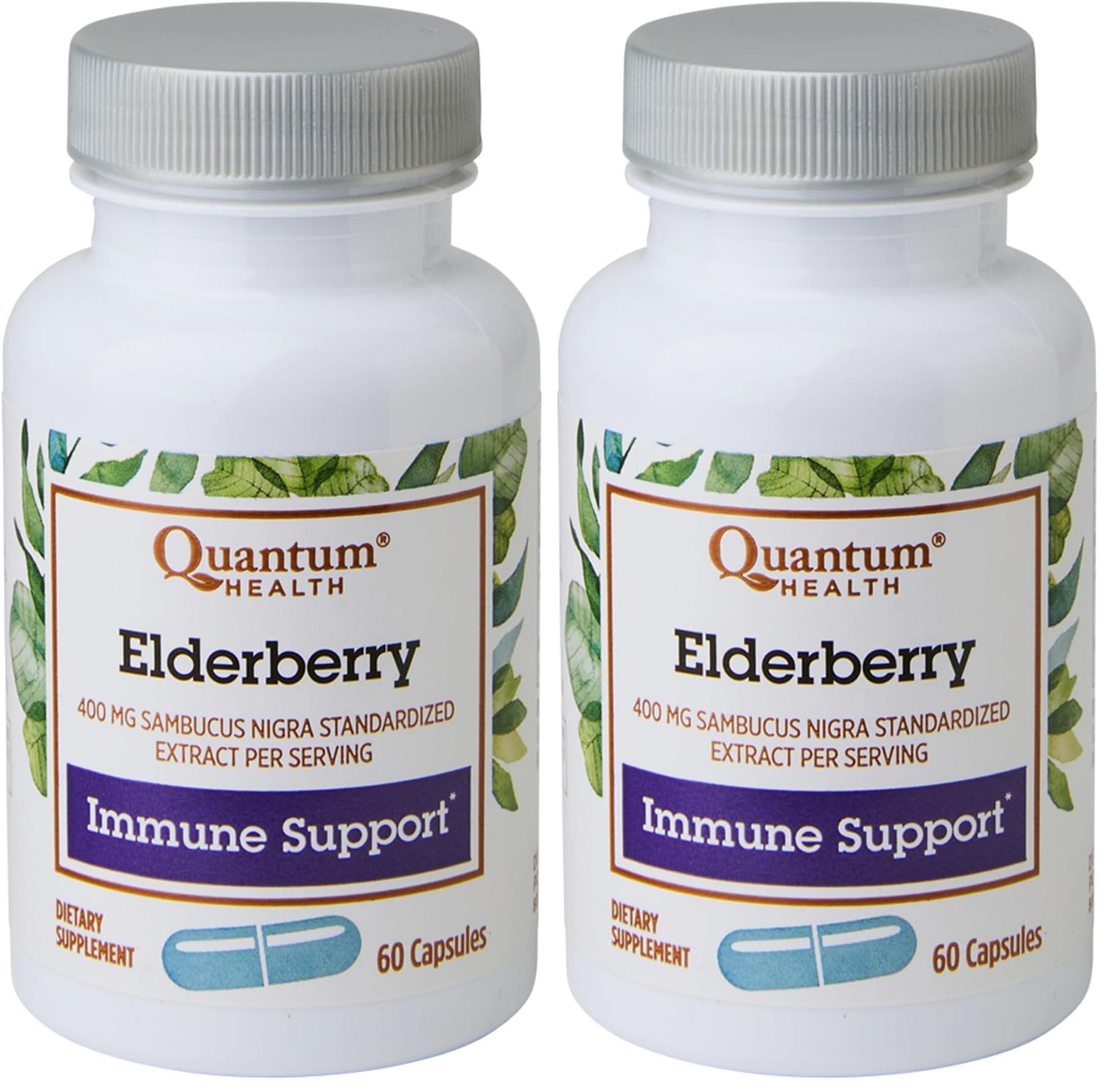 Quantum Health elderberry capsules for immunity