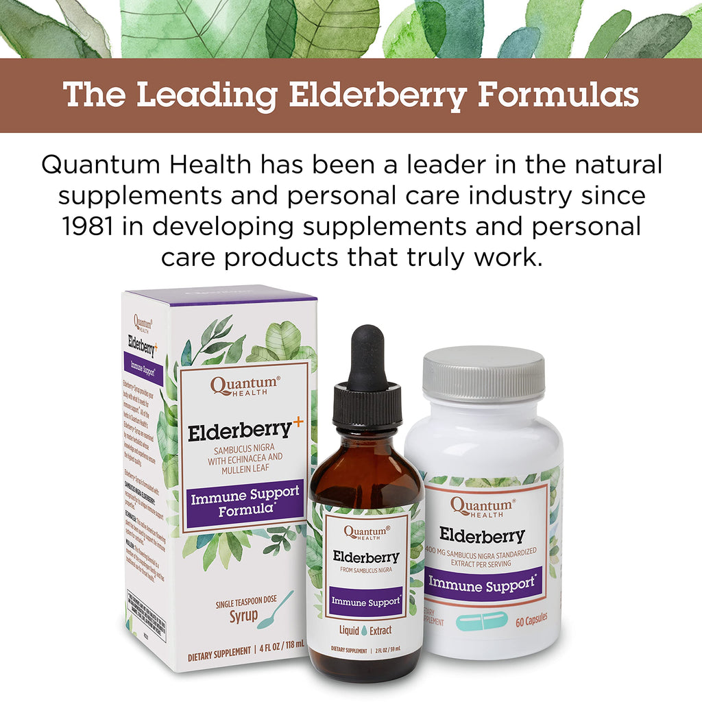 Quantum Health elderberry for holistic health