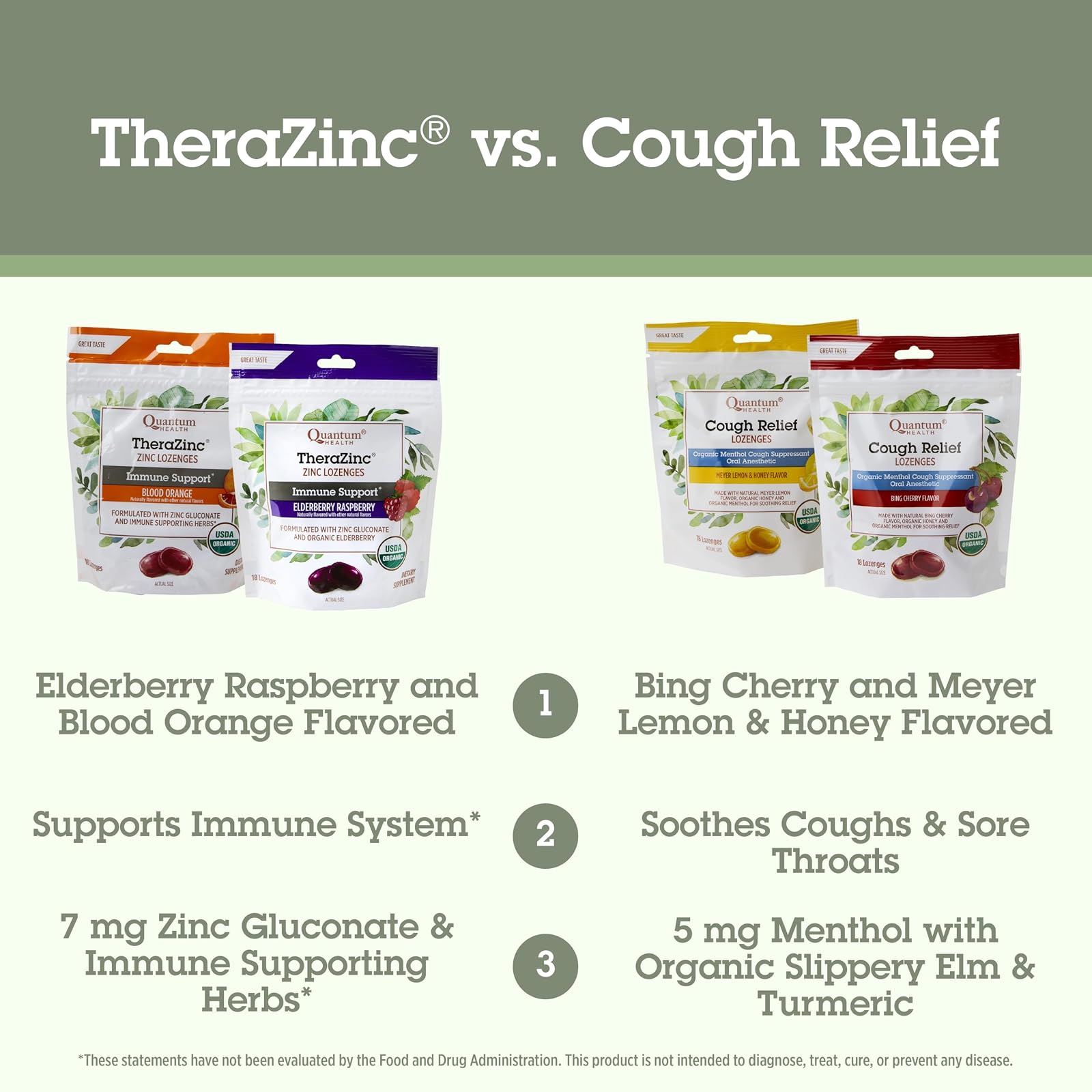 Quantum Health elderberry throat relief