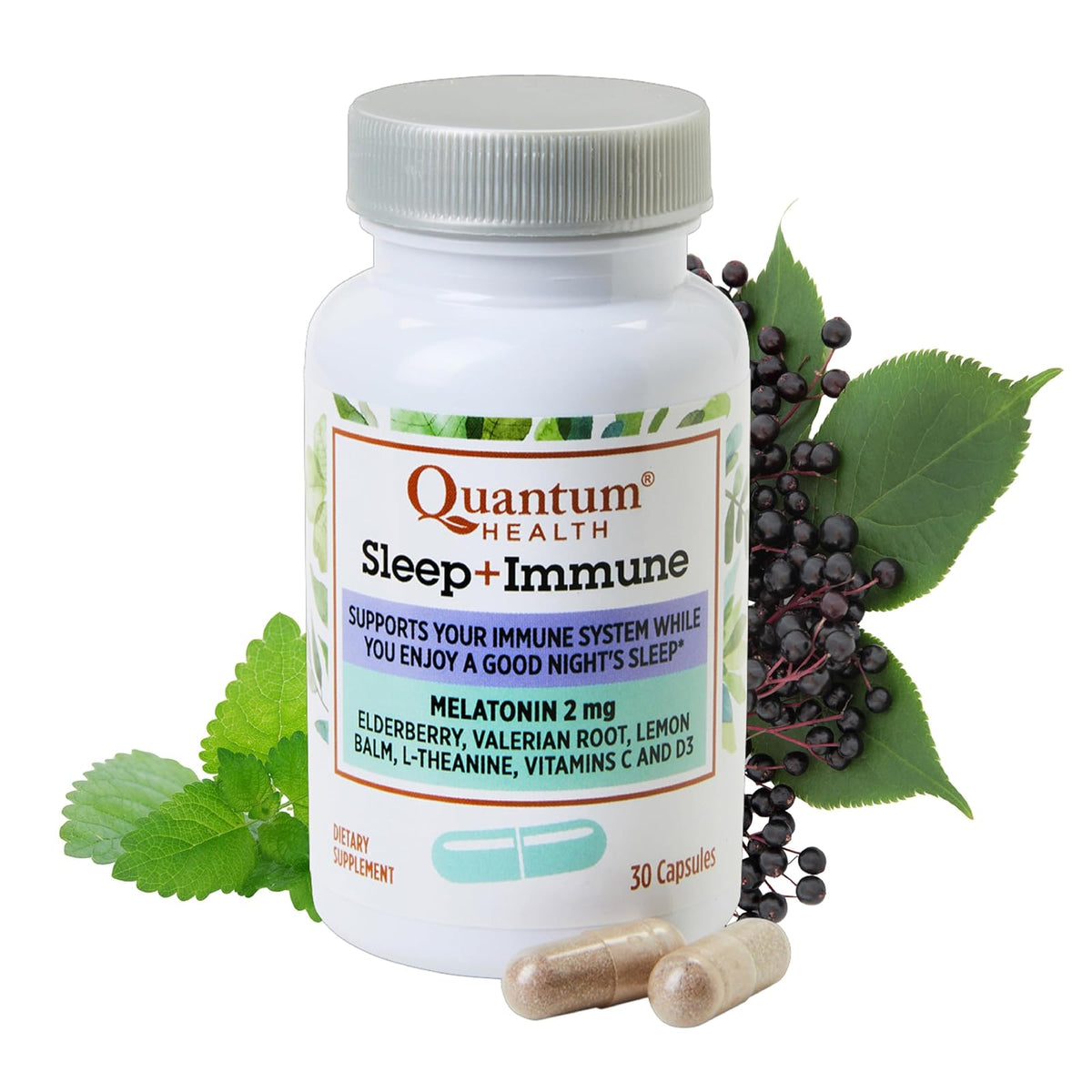 Quantum Health melatonin for restful sleep