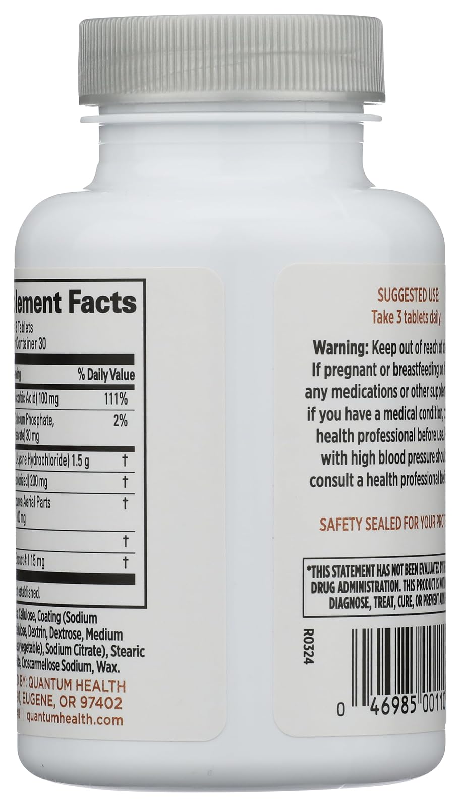 Quantum Health Super Lysine Plus whole food multivitamin