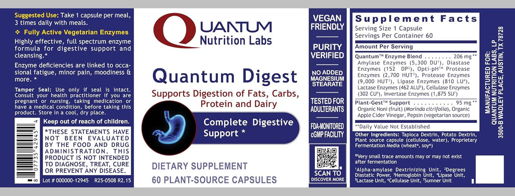 Quantum Nutrition Labs digestive aid