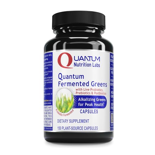 Quantum Nutrition Labs fermented greens capsules