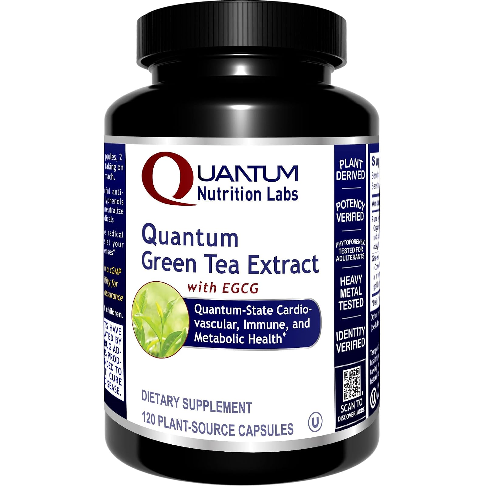 Quantum Nutrition Labs Green Tea Extract capsules for weight loss