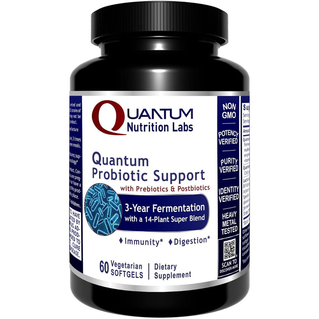 Quantum Nutrition Labs probiotic support softgels