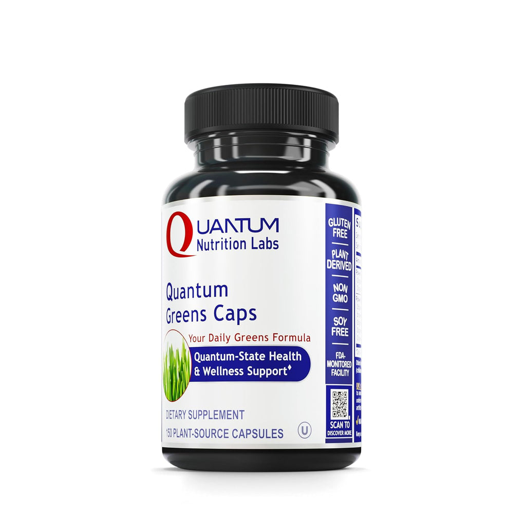 Quantum Nutrition Labs Super Greens capsules