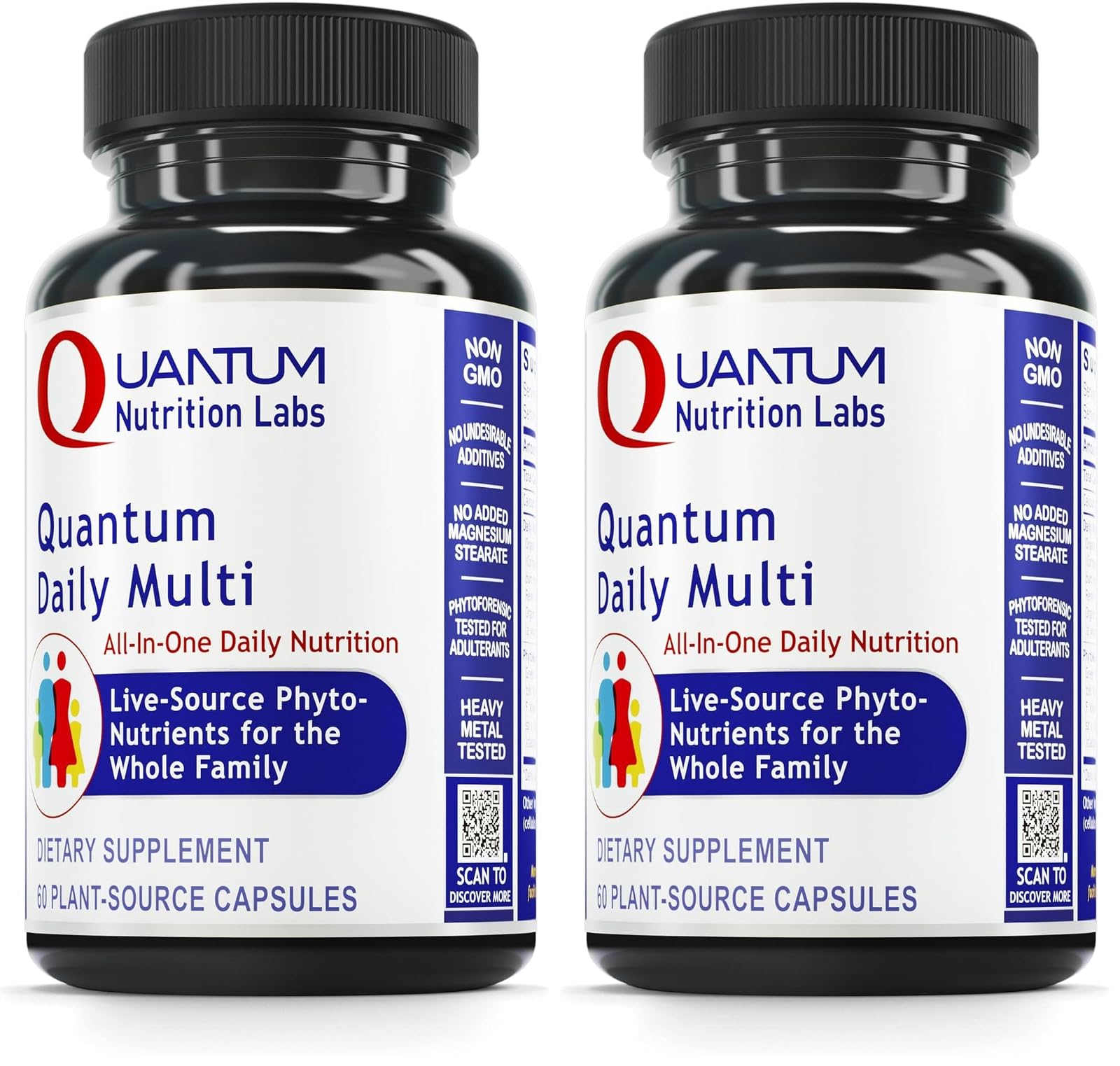 Quantum Nutrition Labs vegetarian multivitamin capsules
