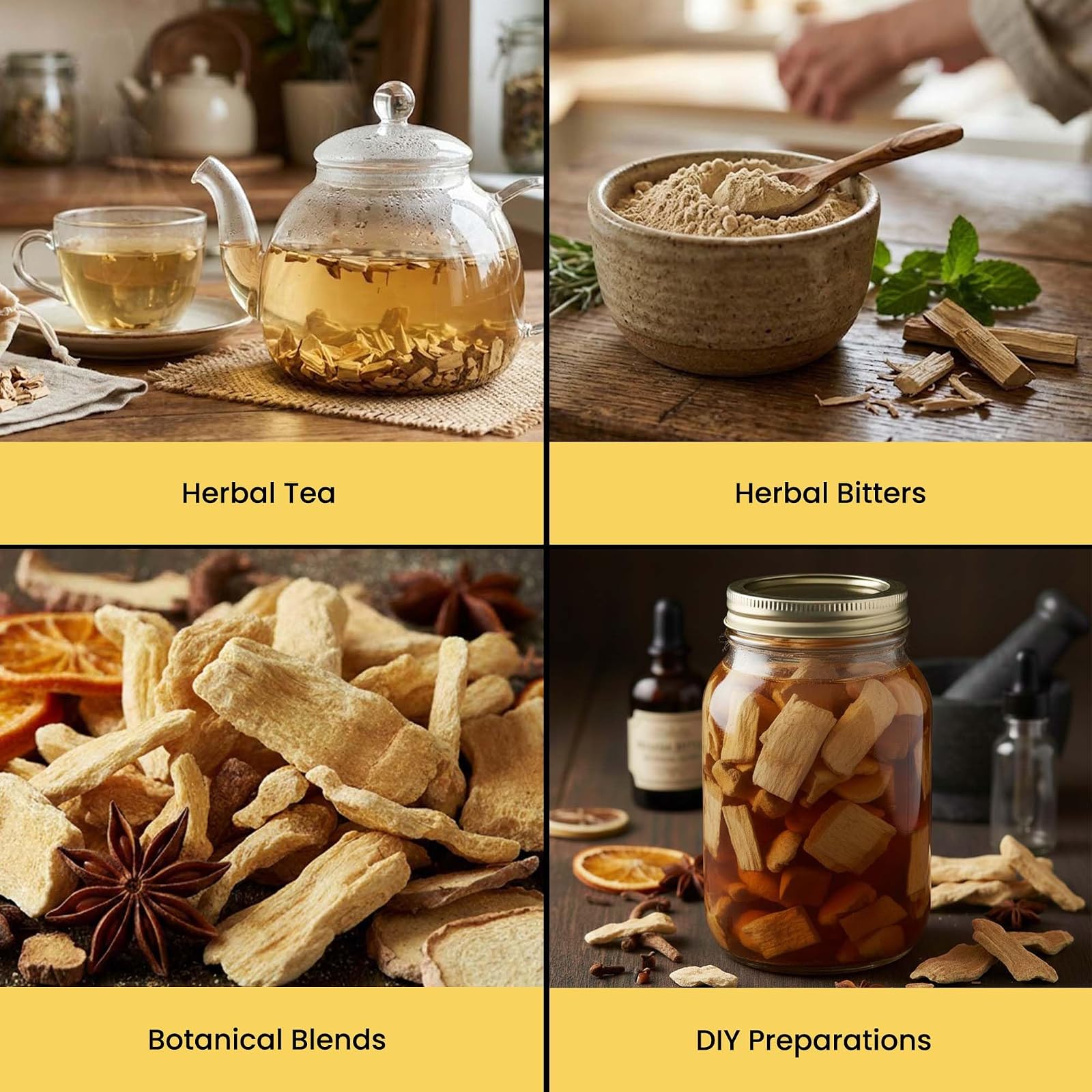quassia wood chips for digestion
